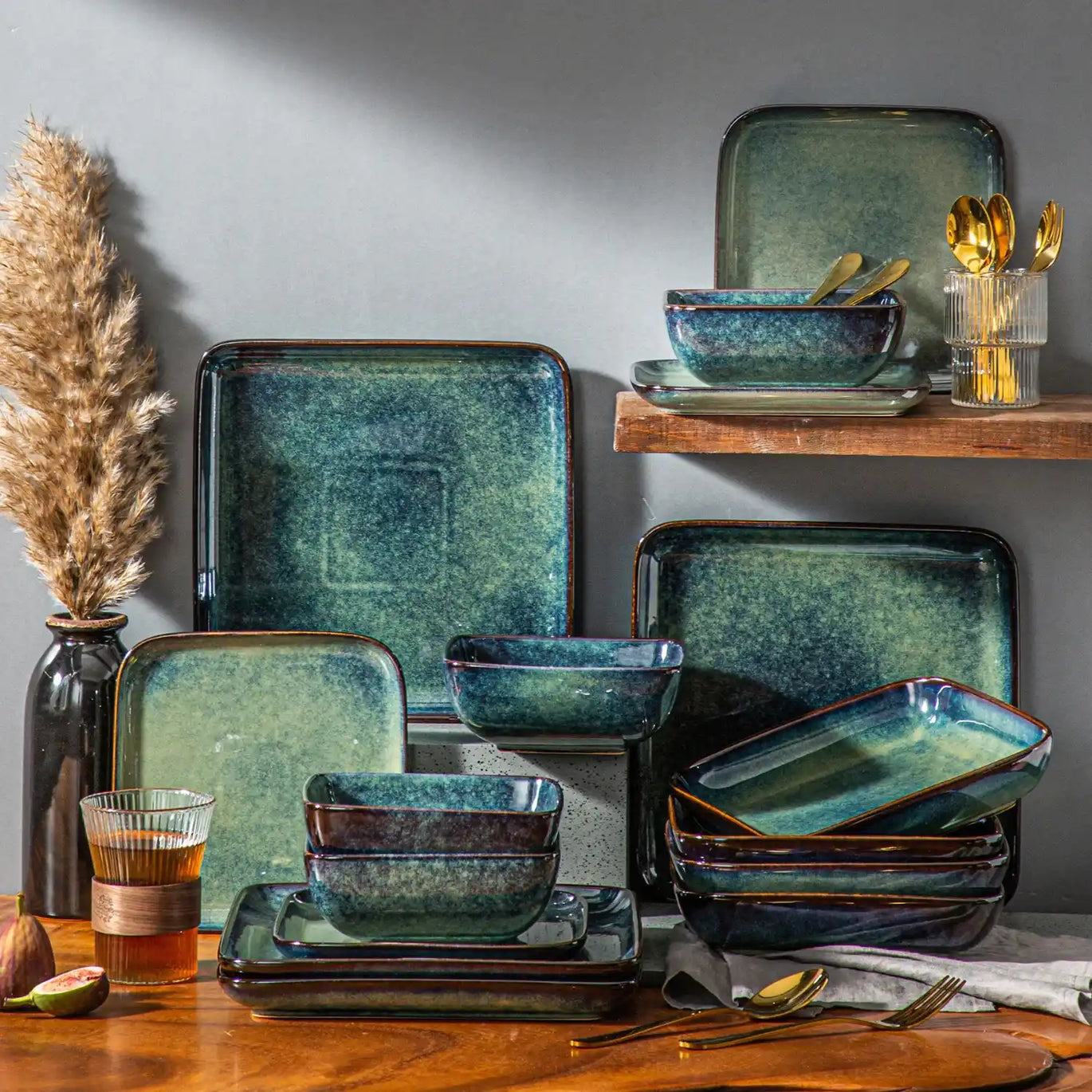 Stoneware dish sets store